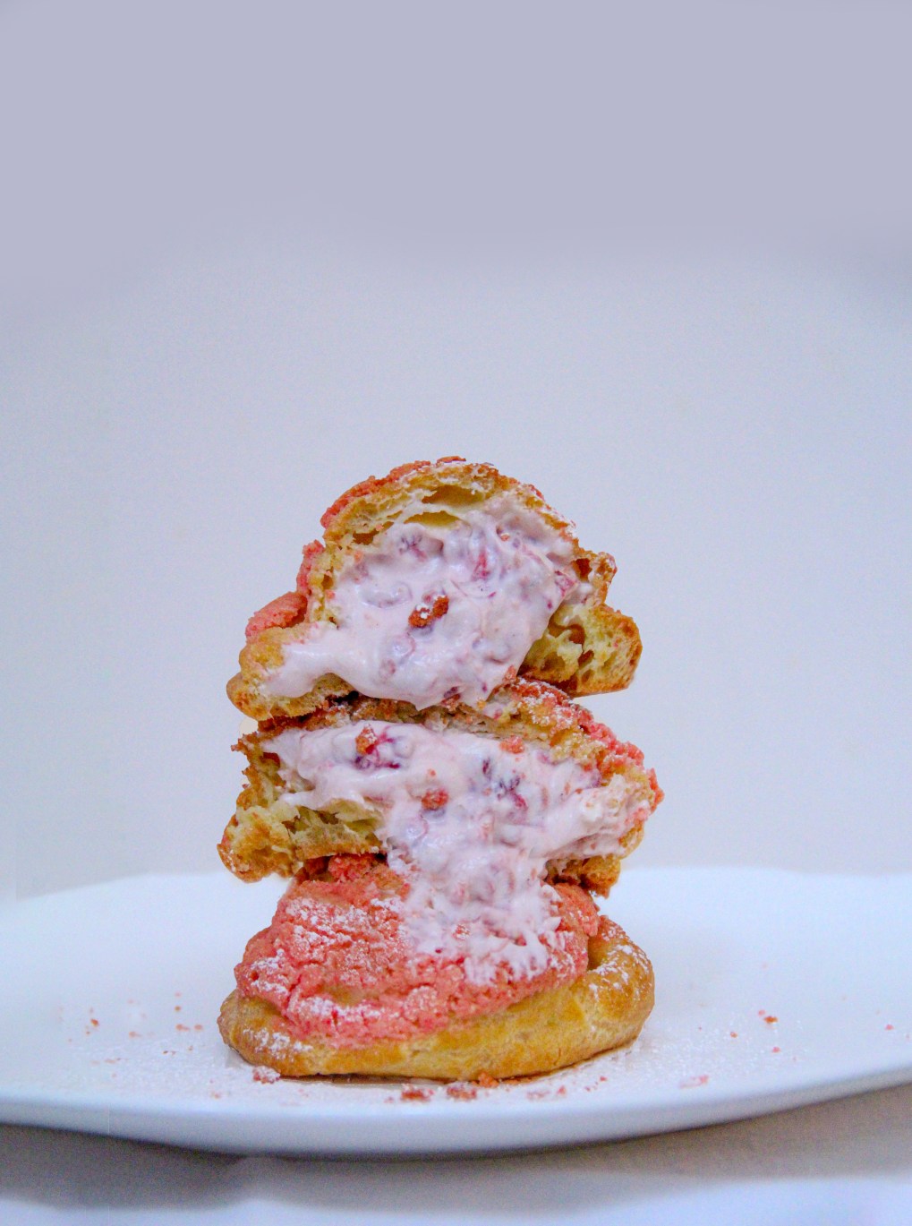 Lychee Raspberry Cheesecake Choux Puffs – breadbaby